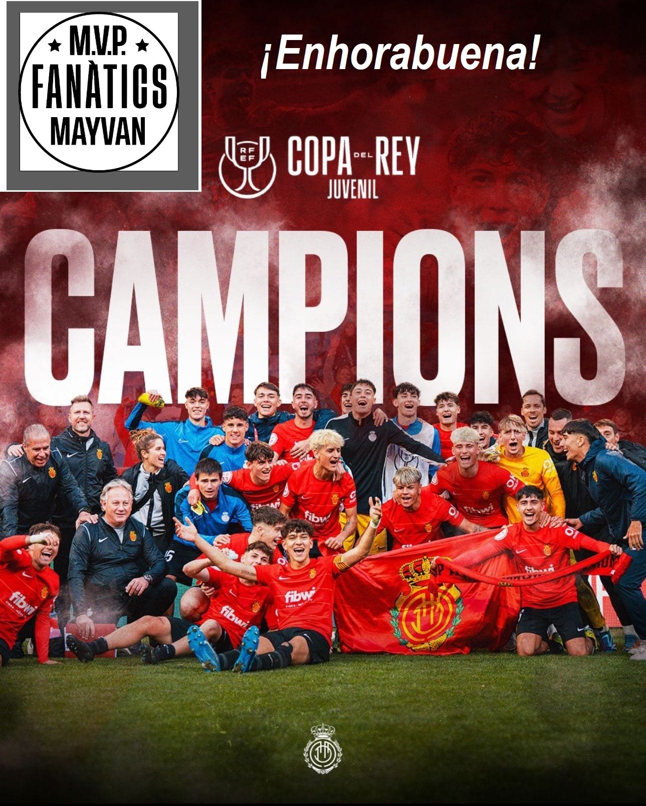 El RCD Mallorca gana su primera Copa del Rey Juvenil – MVP Fanatics Mayvan